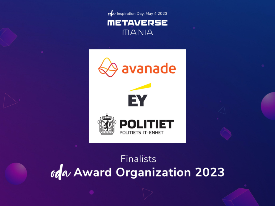 ODA Award Organization 2023 Finalists - ODA-Nettverk